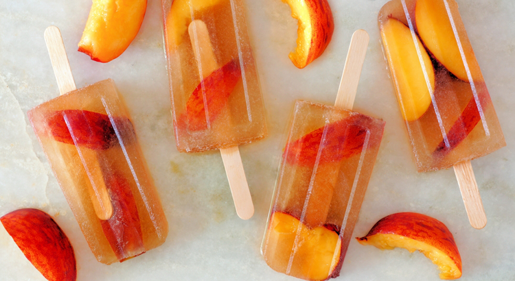 Peach Old Fashioned Ice Pops Bourbon Whiskey – peninsula717